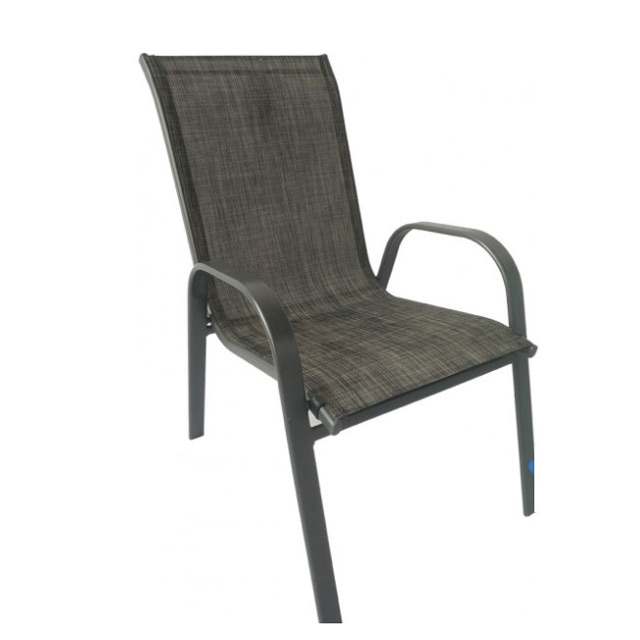 Baštenska stolica Como siva