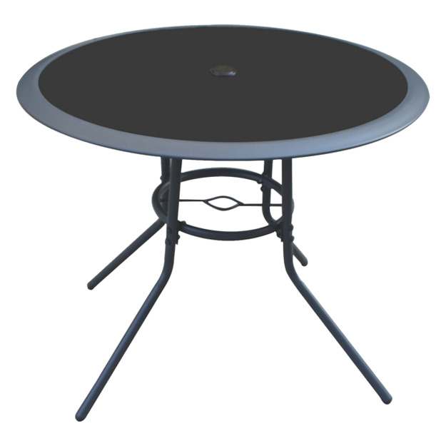Baštenski sto sa rupom za suncobran Lipari