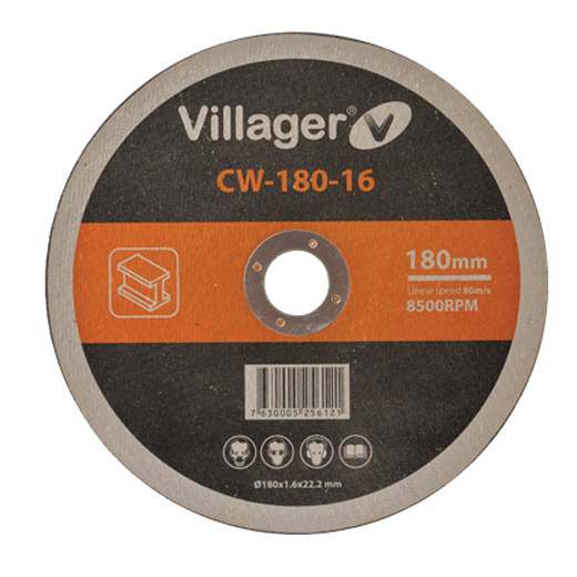 Rezna ploča za metal CW-180-16 Villager