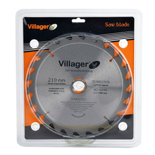 List testere za drvo Villager 210mm 40 zuba