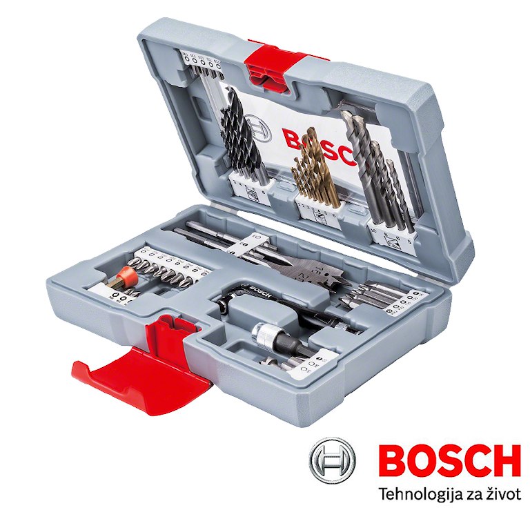 BOSCH® 49-delni set burgija i bitova odvrtača Premium X-Line