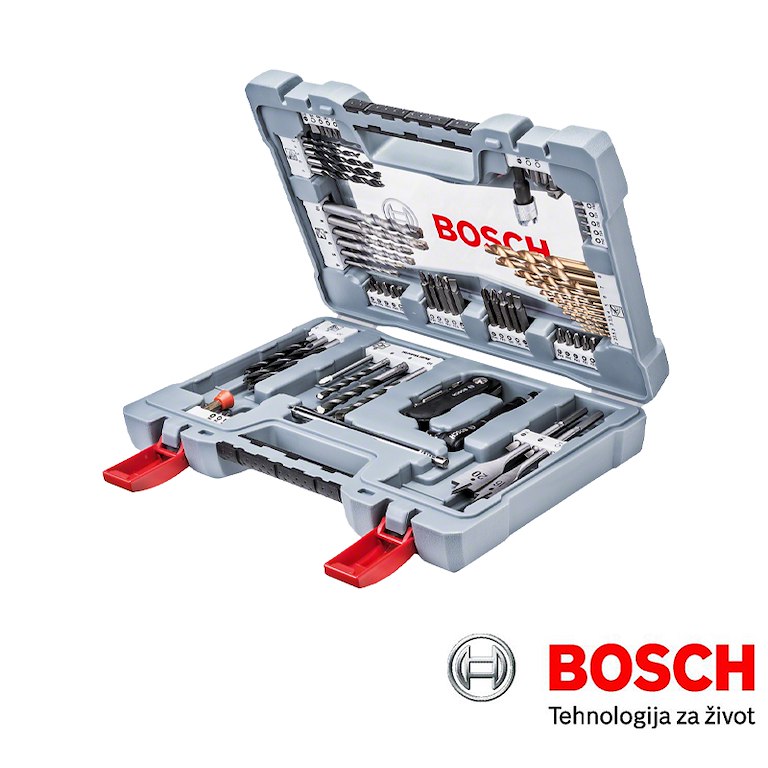 BOSCH® 76-delni set burgija i bitova odvrtača Premium X-Line