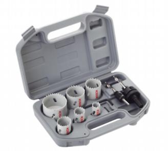 BOSCH® 9-delni set testera za otvore HSS-bimetal