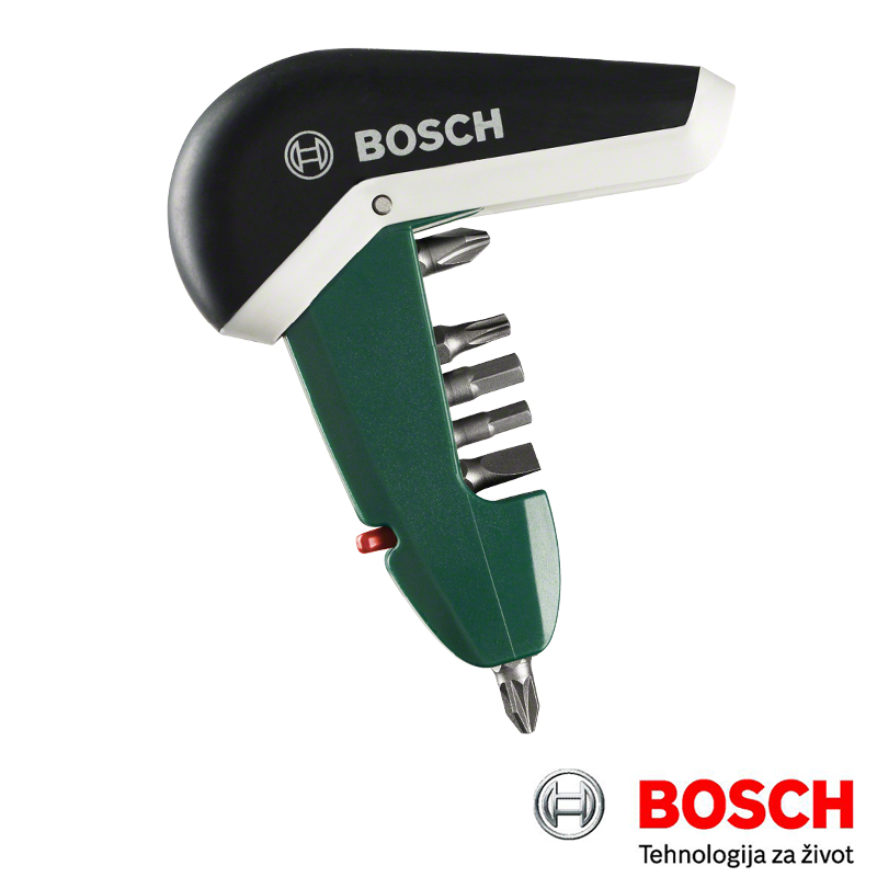 BOSCH®7-delni „Pocket“ set bitova odvrtača