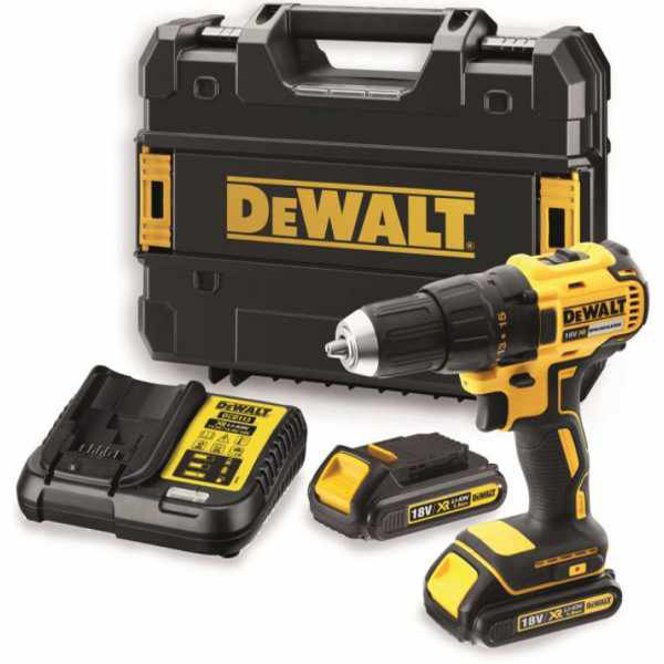 DEWALT®Akumulatorska bušilica odvijač bez četkica 18V Li-Ion 1,5 Ah DCD777S2T