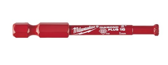 Milwaukee®Dijamantska burgija Diamond Plus za suvo/mokro bušenje 5mm
