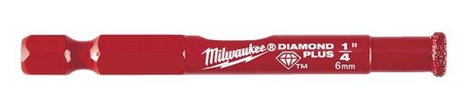 Milwaukee®Dijamantska burgija Diamond Plus za suvo/mokro bušenje 6mm