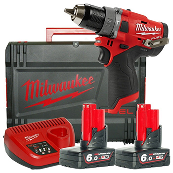 Milwaukee@ Akumulatorska bušilica odvijač 12V 6Ah M12 FPD-602X