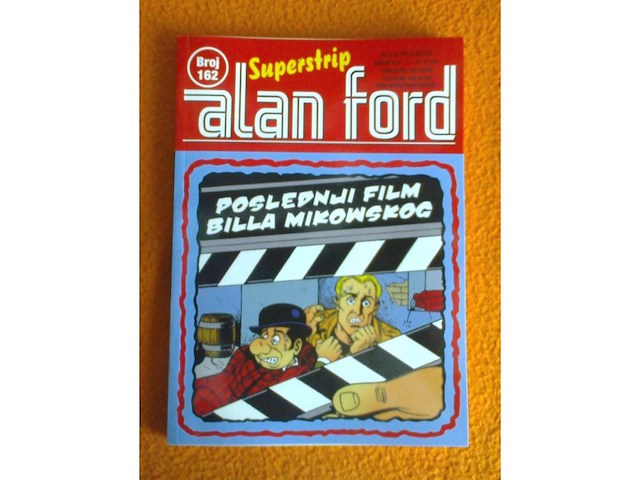 ALAN FORD - Poslednji Film (Superstrip br.162 jan 2017)