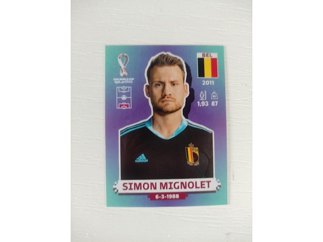 Panini FIFA 2022 international Qatar BEL04