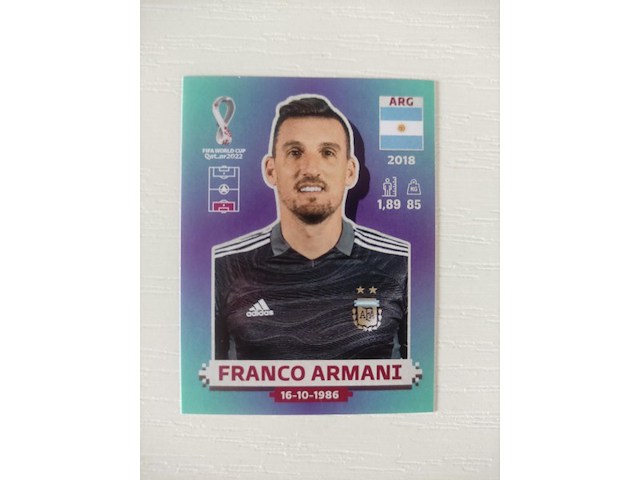 Panini FIFA 2022 international Qatar ARG04