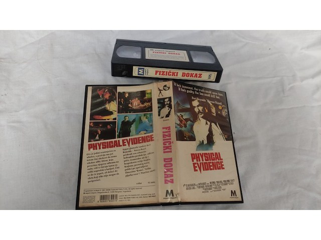 PHYSICAL EVIDENCE-FIZIČKI DOKAZ RETKI VHS YU