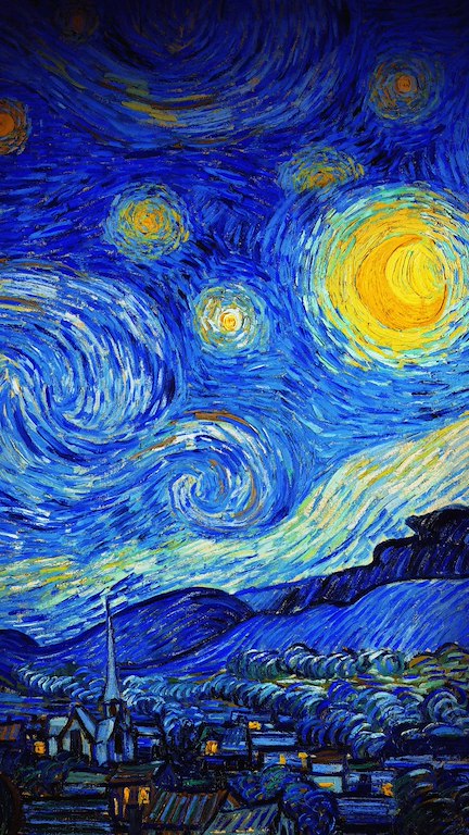 Van Gogh, Starry night