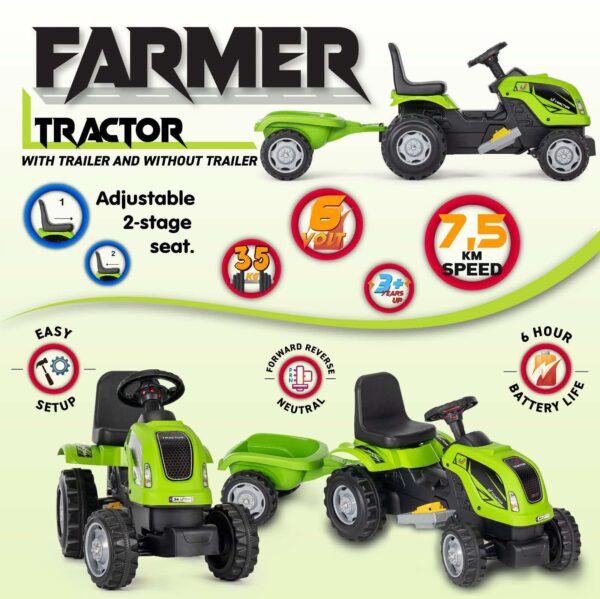 TRAKTOR FARMER NA AKUMULATOR SA PRIKOLICOM