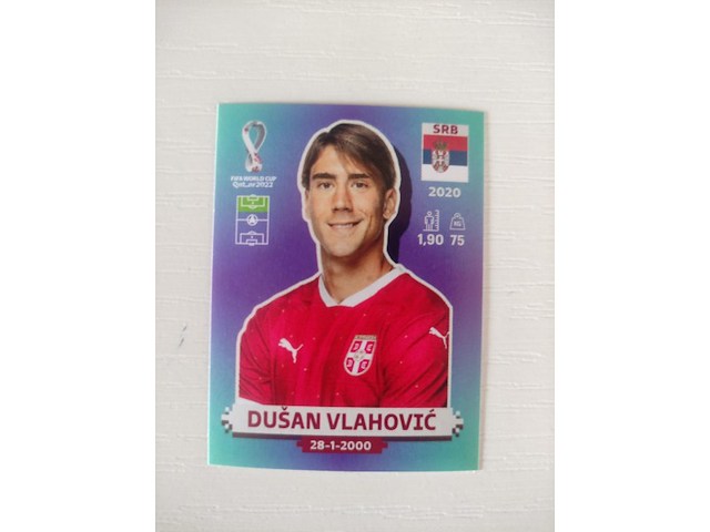 Panini FIFA 2022 international Qatar SRB20