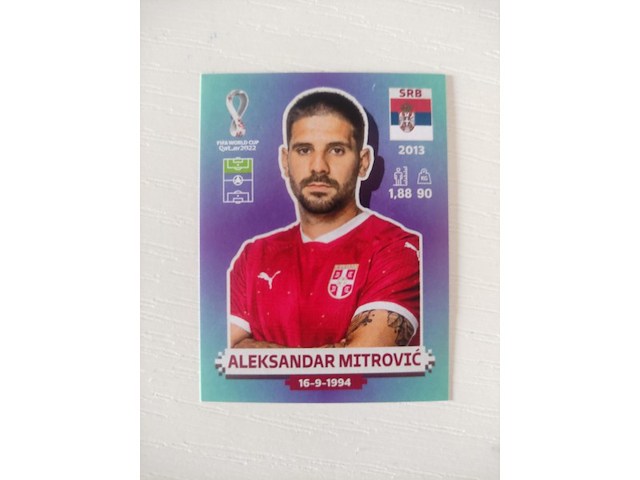 Panini FIFA 2022 international Qatar SRB18