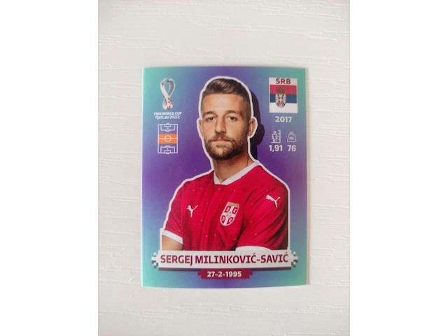 Panini FIFA 2022 international Qatar SRB14