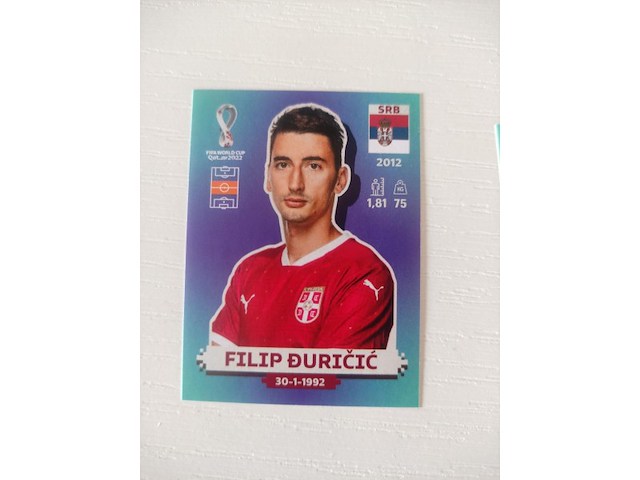 Panini FIFA 2022 international Qatar SRB08