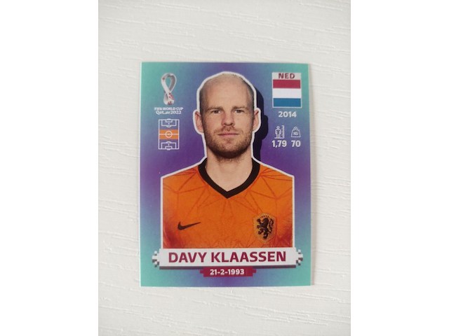 Panini FIFA 2022 international Qatar NED13