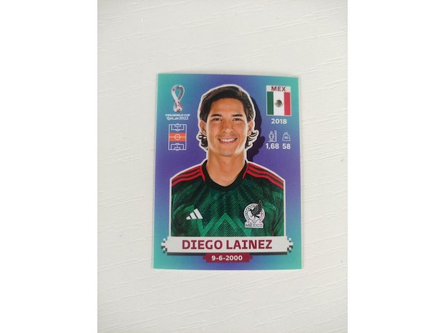 Panini FIFA 2022 international Qatar MEX16