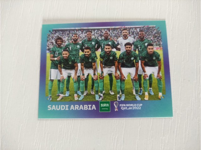 Panini FIFA 2022 international Qatar KSA01