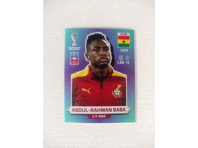 Panini FIFA 2022 international Qatar GHA06