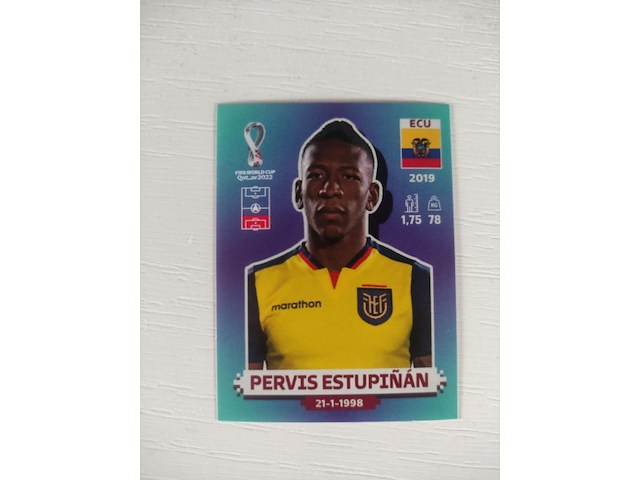 Panini FIFA 2022 international Qatar ECU07