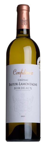 Chateau Bastor–Lamontagne – Confidence 2022 Bordeaux Blanc