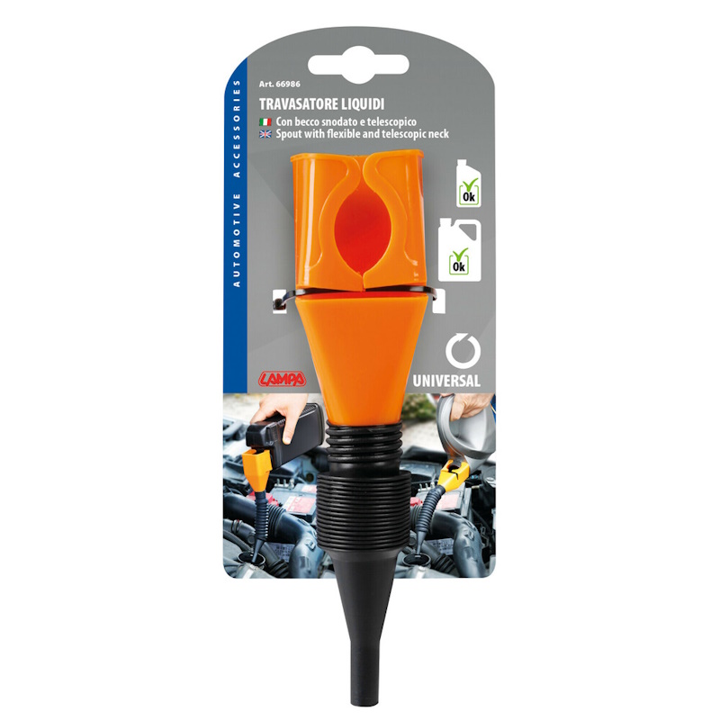 Levak za sipanje ulja, teleskopski 9-18cm – Lampa 66986