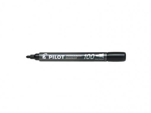 MARKER PILOT PERMANENT 100 OKRUGLI VRH CRNI