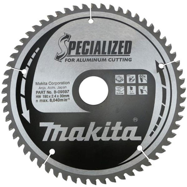 MAKITA List za testeru od tvrdog metala B-09597