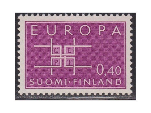 Finska 1963 Evropa-CEPT čisto