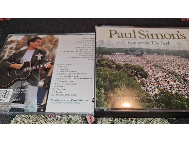 Paul Simon`s concert in The park 2CDa , ORIGINAL
