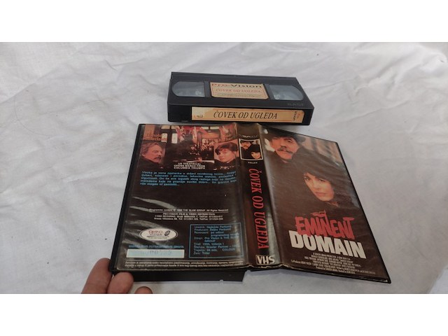 EMINENT DOMAIN - ČOVEK OD UGLEDA RETKI VHS