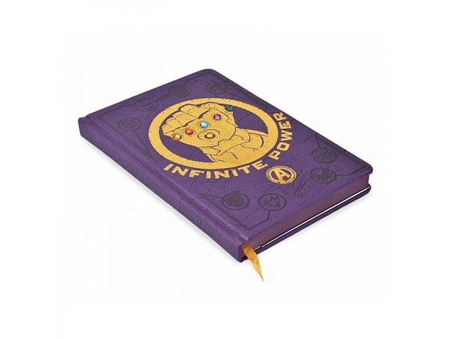 Avengers Infinity War Gauntlet Light Up A5 Notebook