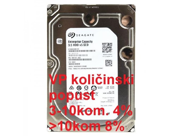 HDD 3.5 ** 8TB ST8000NM0105 Seagate Enterprise 512e 24x7 7200rpm 256mb SATA3