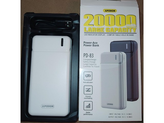 Apollon PD83power bank 20000mAh beli