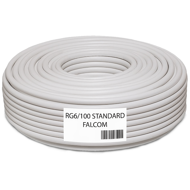 Koaksijalni kabl RG-6, CCS, 90dB, pak. 100 met.