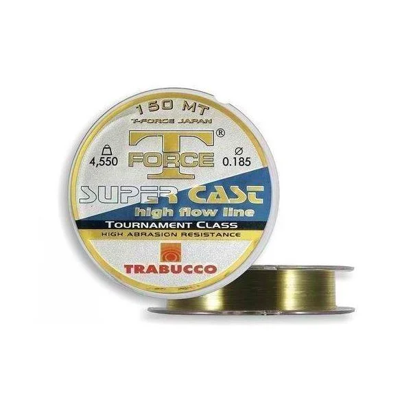 TRABUCCO T FORCE SUPER CAST 0,185MM 4,55KG 150M