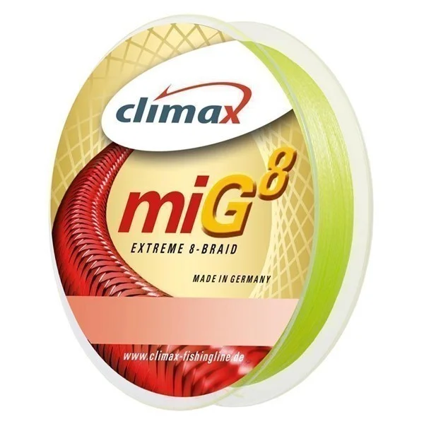 Climax STRUNA MIG 8 0,18mm 18,2kg 135m (ŽUTA)