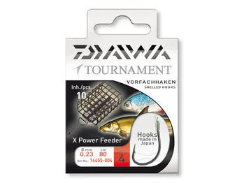 DAIWA TOURNAMENT X-POWER FEEDER HOOK VEL.10 (14455-010)