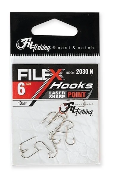 FIL FISHING FILEX HOOKS 2030-8 N