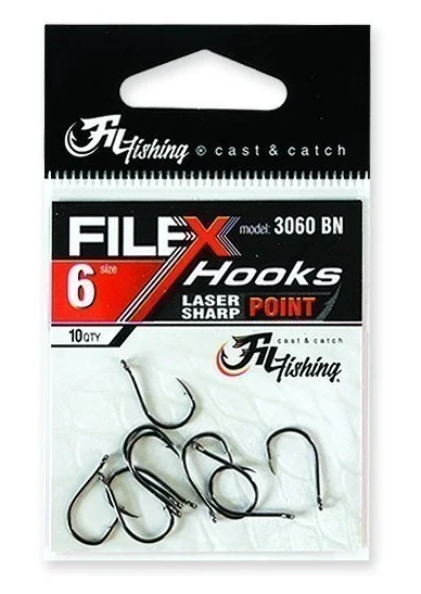 FIL FISHING FILEX HOOKS 3060-12 BN