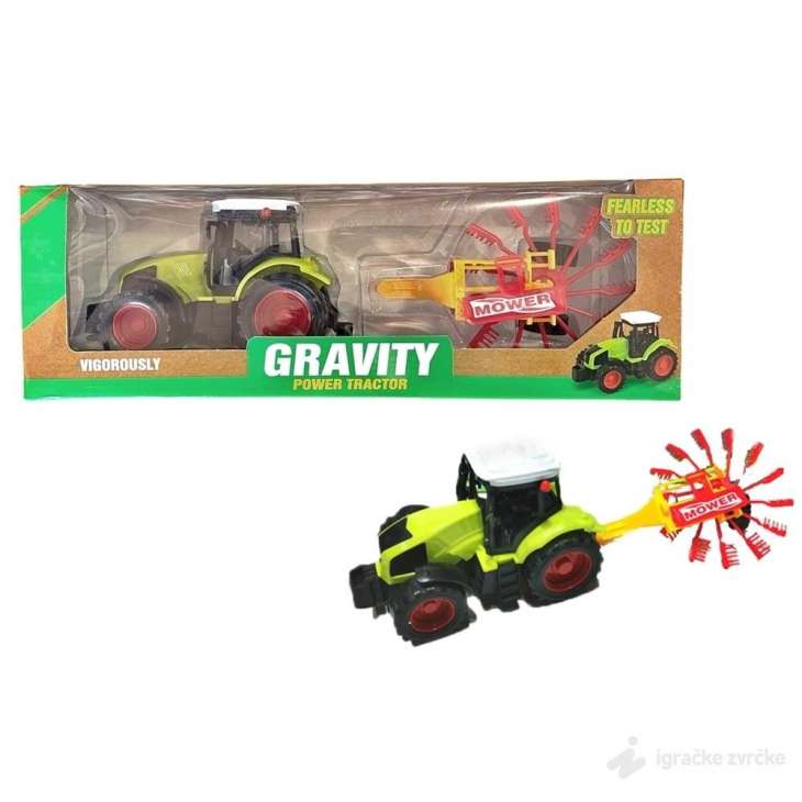 Igračka Traktor sa grabuljama