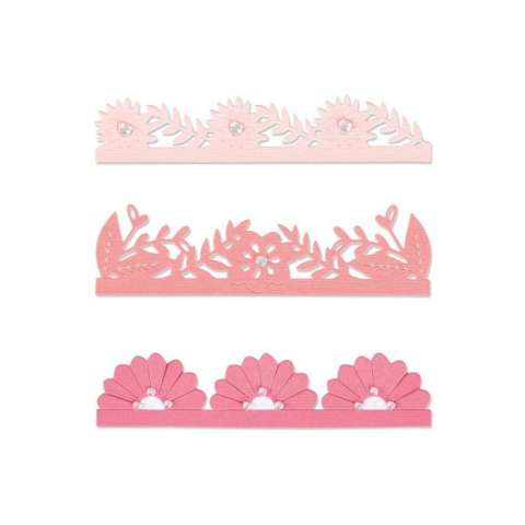 SIZZIX THINLITS SEKAČ-SET Bold Floral Edges