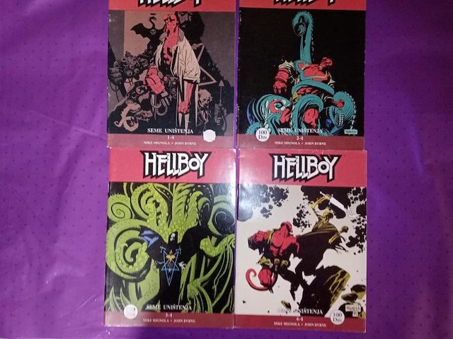 Hellboy - Seme uništenja 1-4/4 (5-)