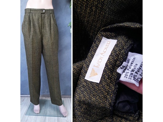 Vintage melirane pantalone 44