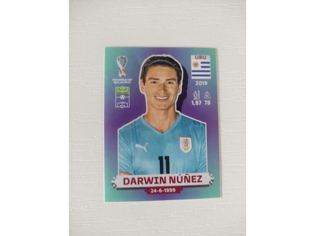 Panini FIFA 2022 international Qatar URU18