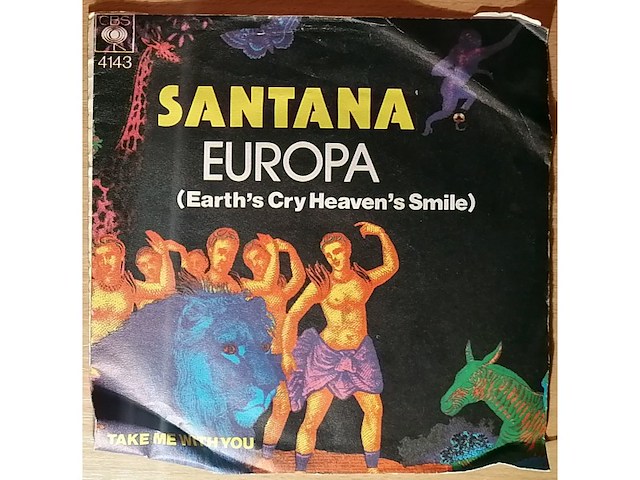 SP SANTANA - Europa (1976) redak 3. press, NM/VG-