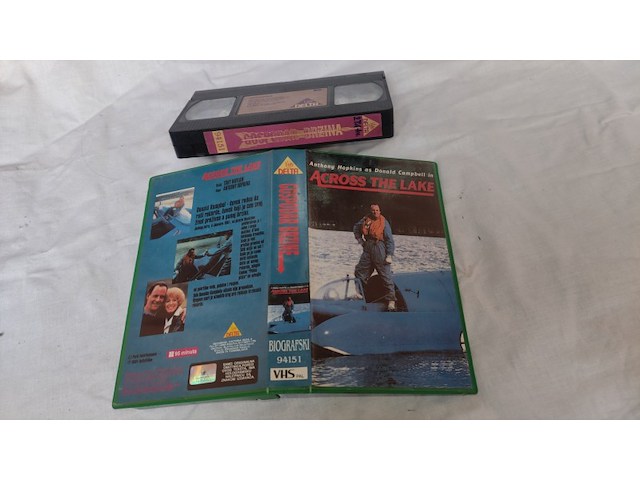 ACROSS THE LAKE-GOSODAR BRZINA RETKI VHS EX YU